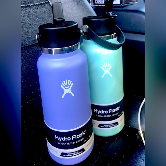 Hydro Flask | Dining | Hydroflask 32oz Wide Mouth W Flex Straw Cap Bnwt ...